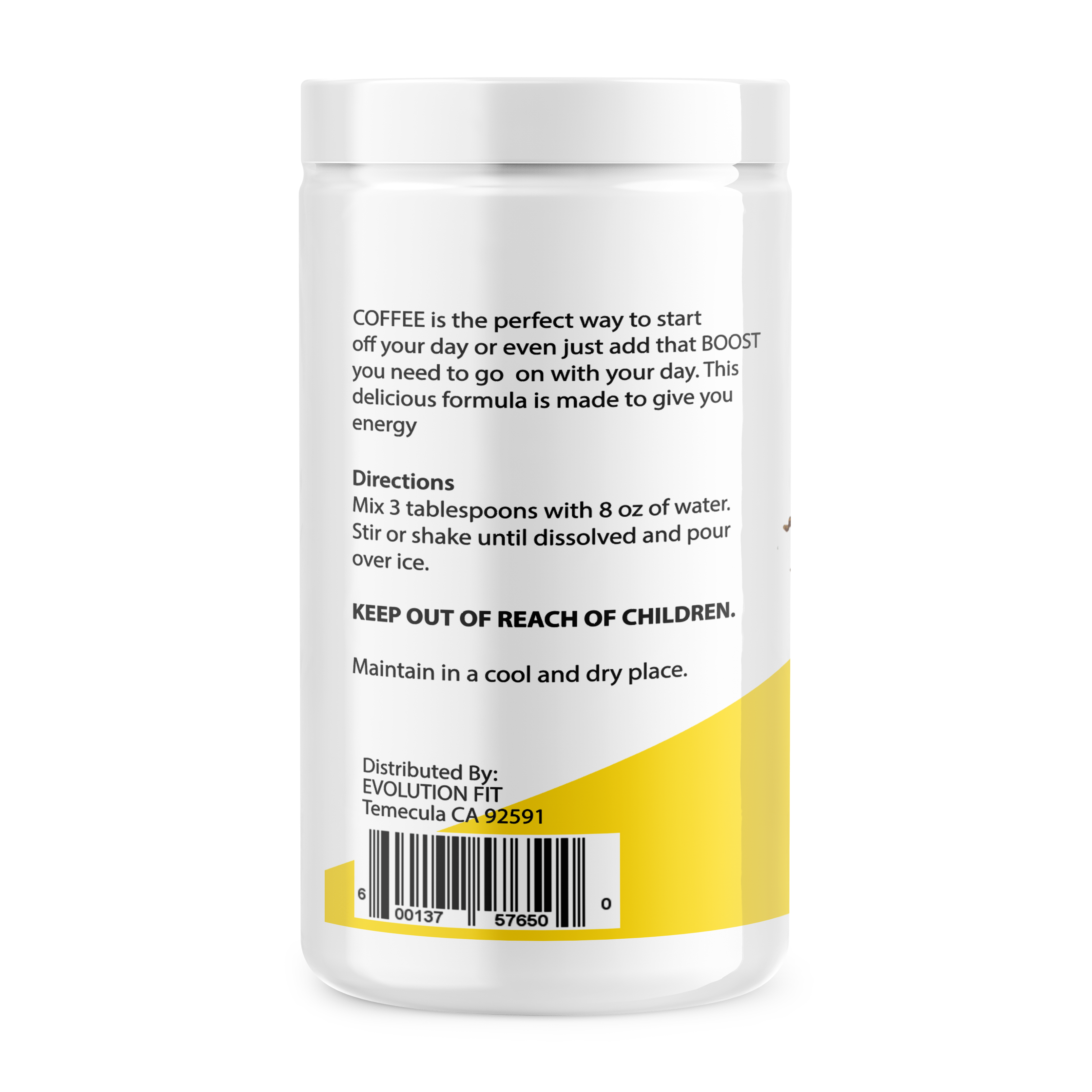 Evolution Fit Coffee Natural Flavor